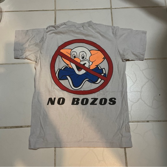 Shirts | Vintage No Bozos Van Halen Shirt 8s Bozo The Clown Single ...